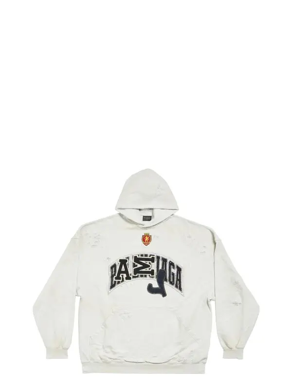 Balenciaga Oversized Skater Hoodie - White