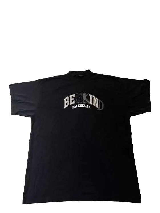 Balenciaga Be Kind Crewneck T-shirt - Black