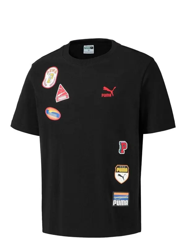 PUMA Printed T-shirt - Black