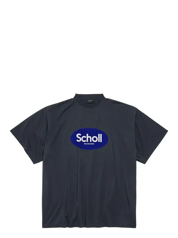 Balenciaga I Scholl Oversized T-shirt - Black