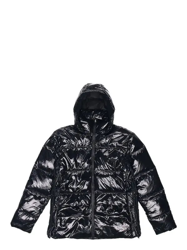Adidas Glossy A-shape Down Puffer Jacket - Black