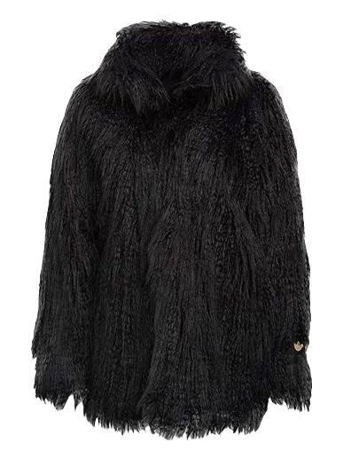 Adidas Originals Fur Jacket - Black