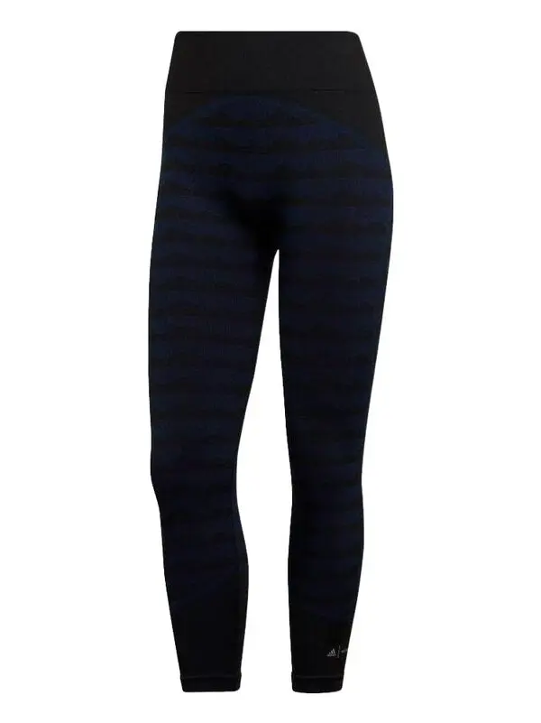 Adidas X Marimekko Aeroknit 7/8 Leggings Asia Sizing - Navy