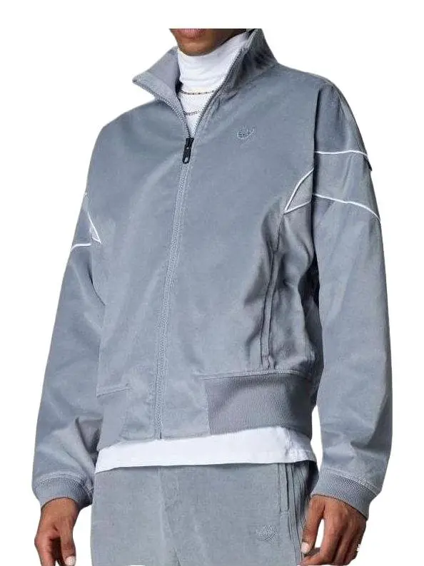 Adidas Blue Version Challenger Track Top - Grey