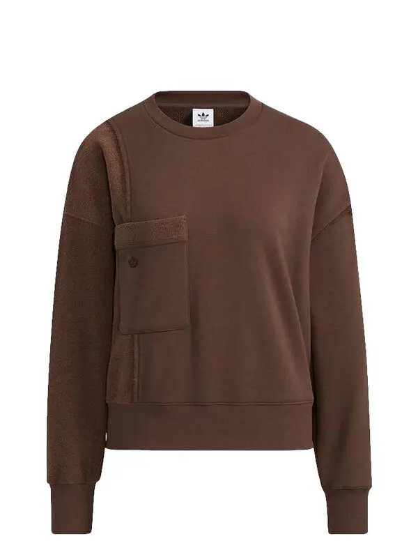 Adidas Originals Crewneck Sweatshirt - Brown