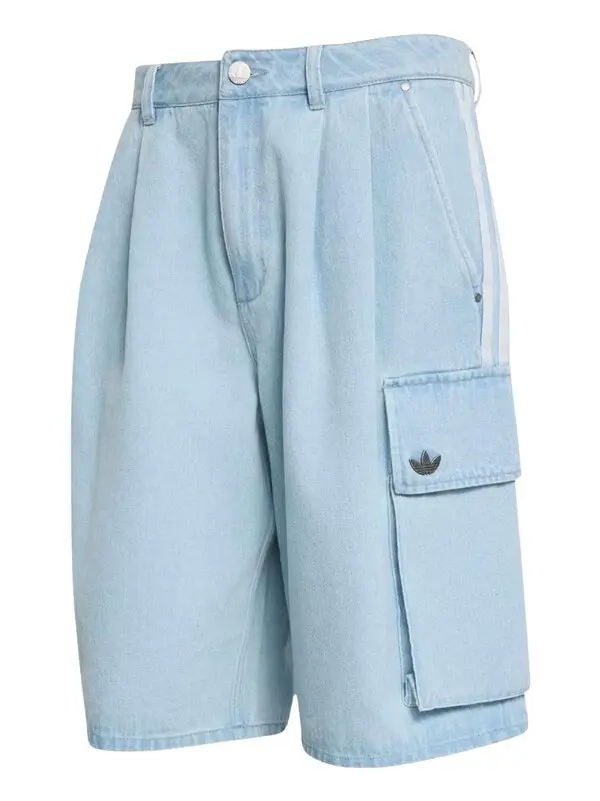 Adidas Cargo Shorts - Light Blue
