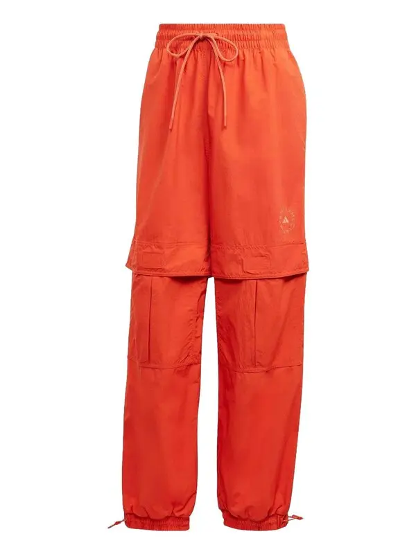 Adidas By Stella Mccartney Truecasuals Woven Solid Track Pants - Burnt Cayenne