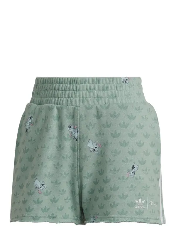 Adidas X Disney Stitch Shorts - Green