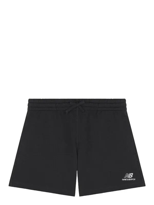 NEW BALANCE French Terry Shorts - Black