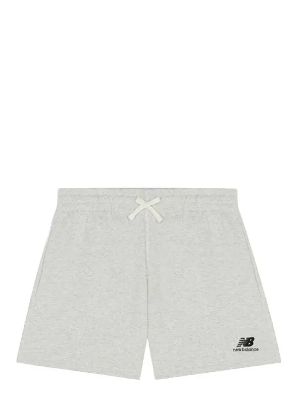 NEW BALANCE Uni-ssentials Shorts - Light Grey