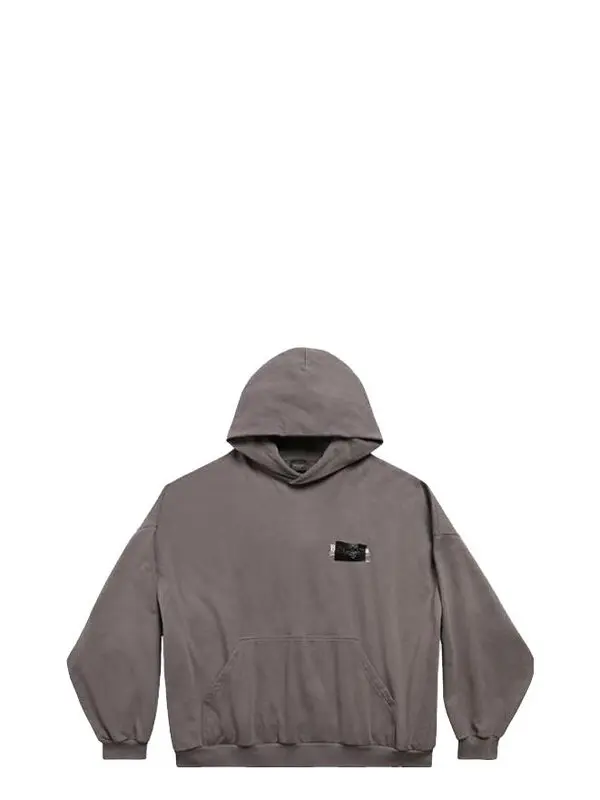 Balenciaga Gaffer Oversized Hoodie - Grey
