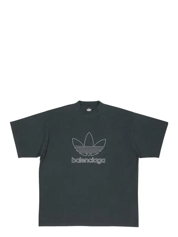 Balenciaga X Adidas T-shirt Oversized - Green