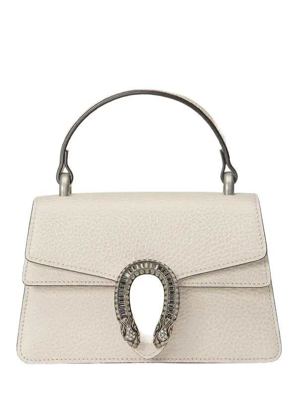 Gucci Dionysus Mini Top Handle Bag - White