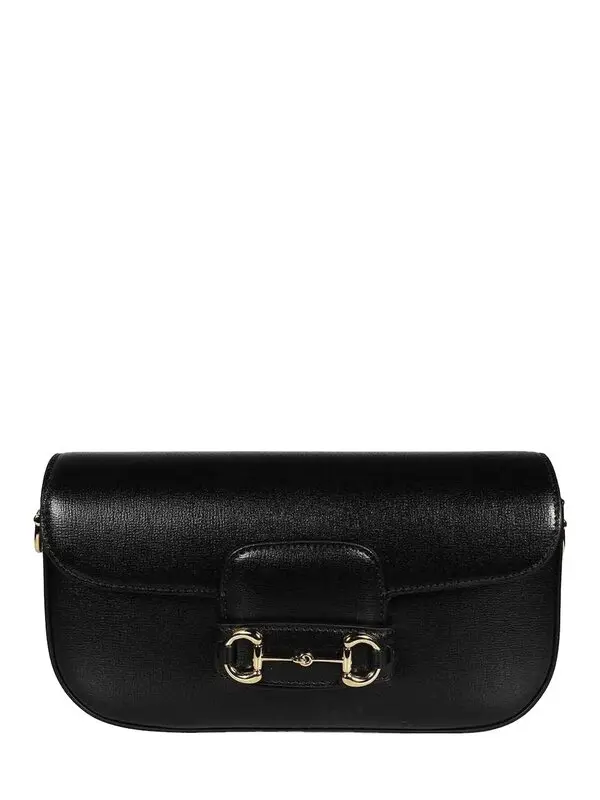 Gucci Horsebit 1955 Small Shoulder Bag - Black