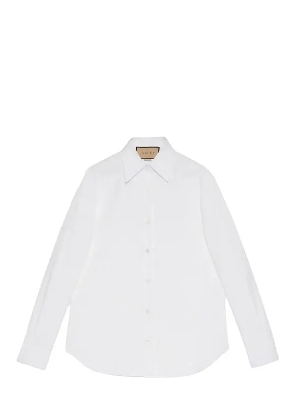 Gucci Oxford Cotton Shirt - White