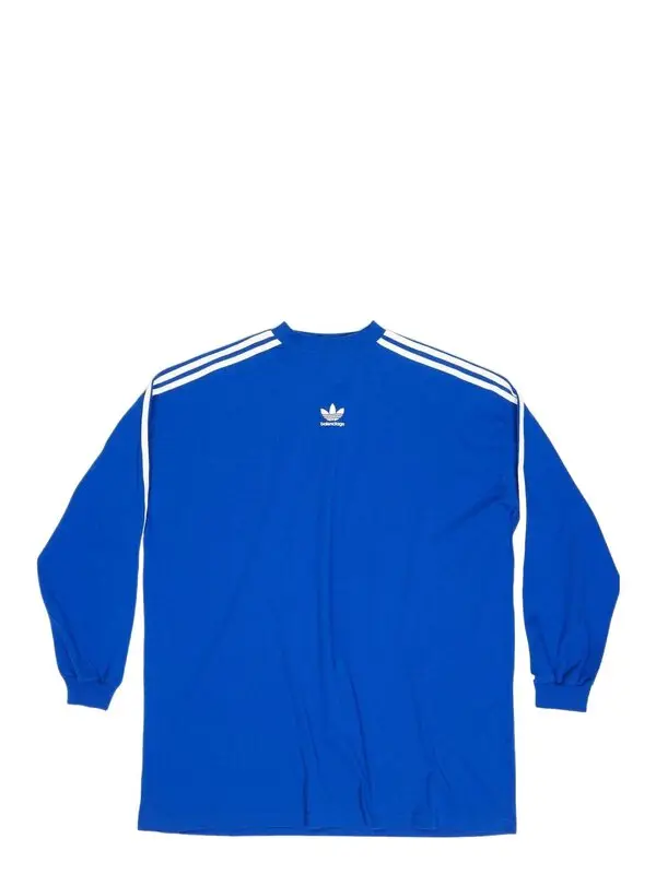Balenciaga X Adidas Long Sleeve T-shirt - Blue