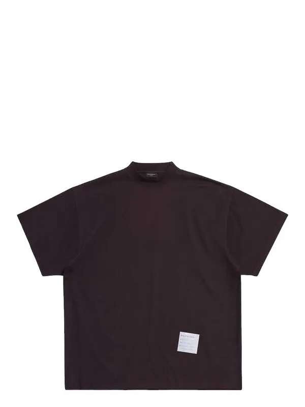 Balenciaga Sample Sticker T-shirt Oversized - Black