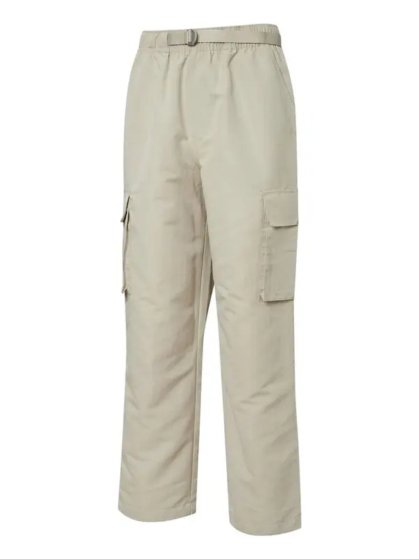 PUMA Loose Fit Cargo Trousers - Off White