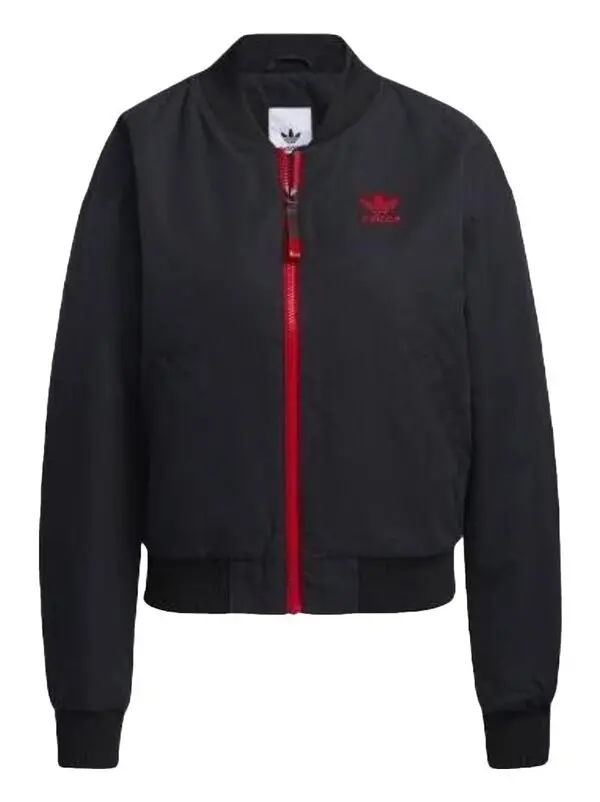 Adidas Ma-1 Bomber Jacket - Black/red