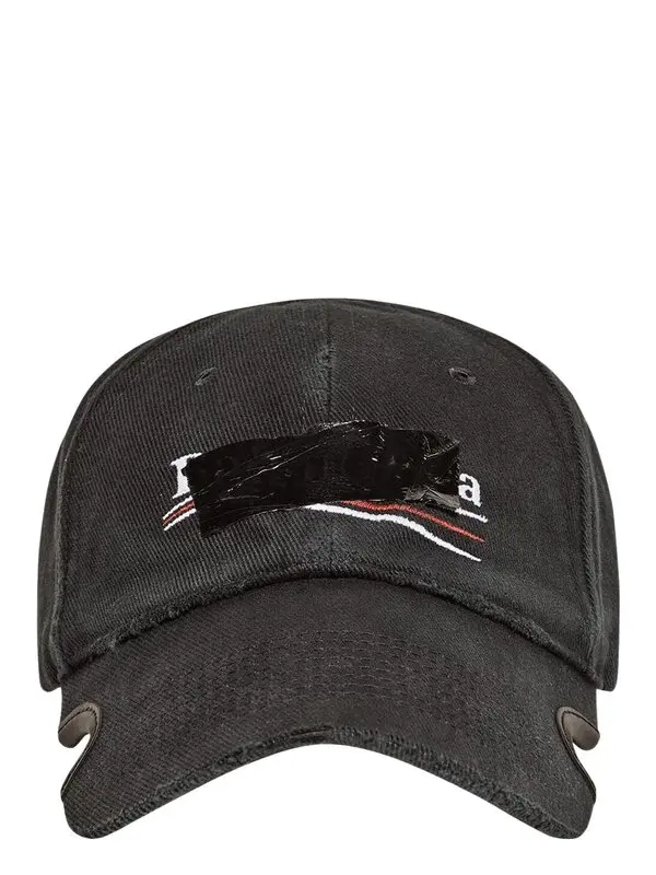 Balenciaga Gaffer Cap - Black