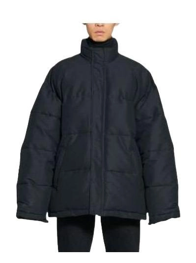 Balenciaga Boxy Puffer Jacket - Black