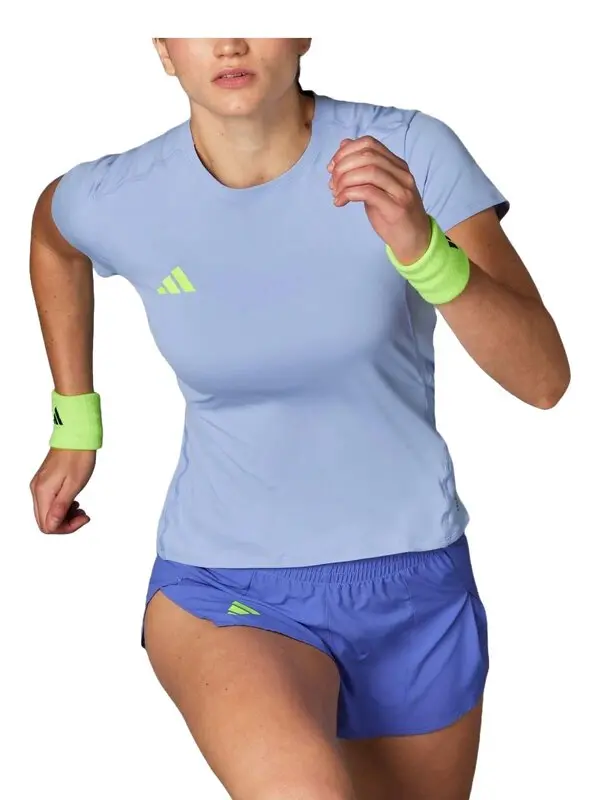 Adidas Adizero Essentials Running T-shirt - Blue Spark