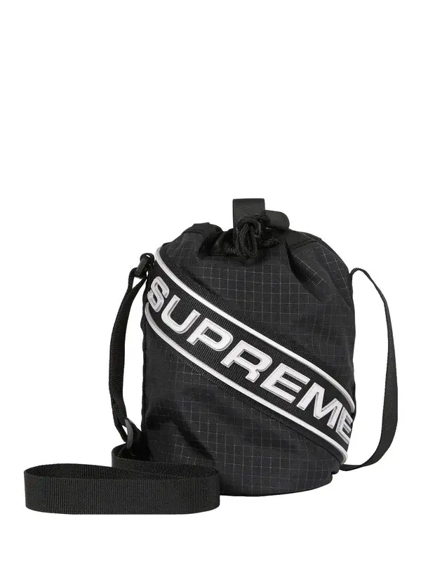 Supreme Small Cinch Pouch - Black