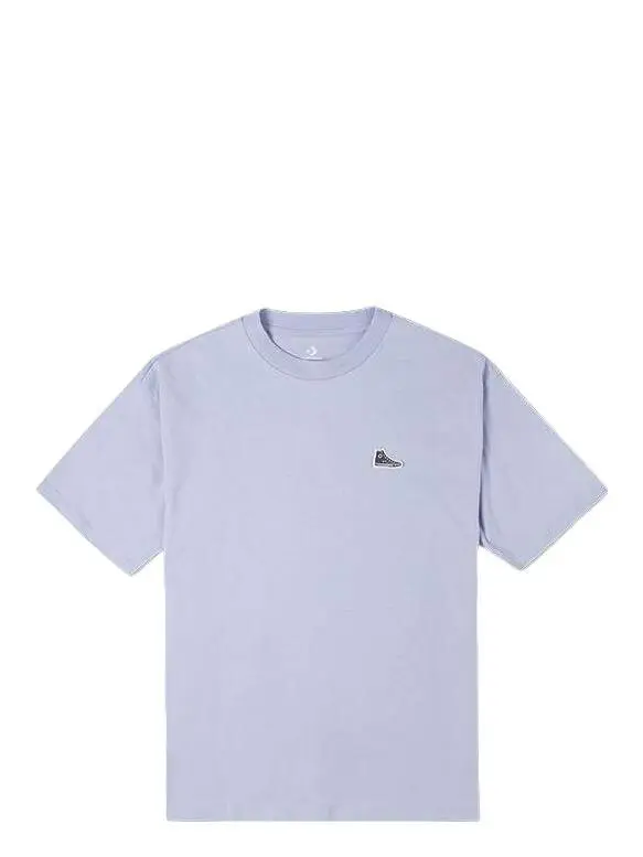 CONVERSE Chuck Taylor Shoe Patch T-shirt Asia Sizing - Blue