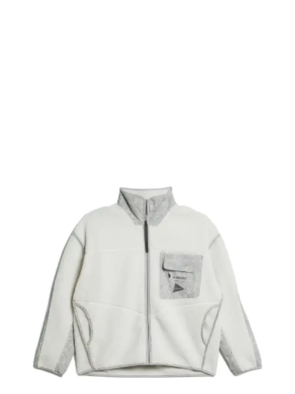 Adidas X And Wander Fleece Jacket - White