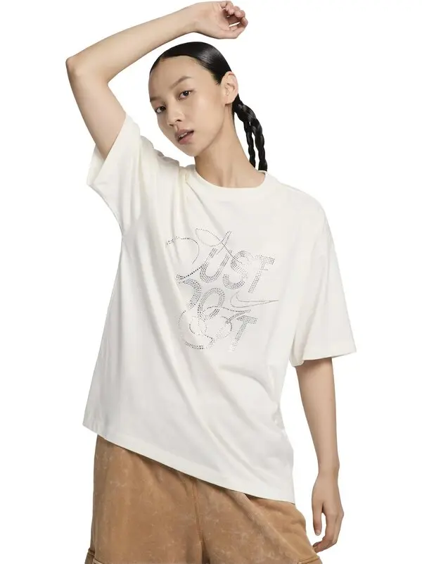 Nike Oversize T-shirt - White/silver