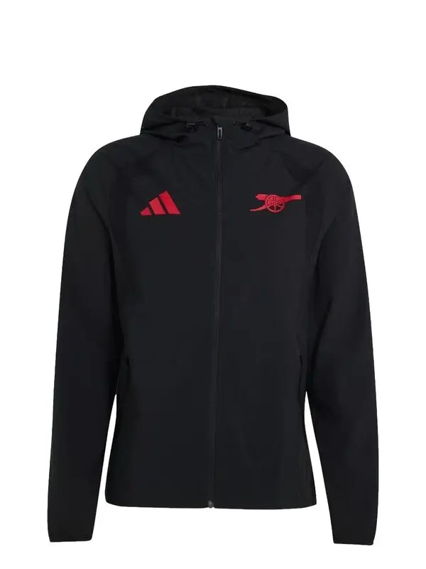 Adidas Arsenal Fc Tiro Travel Windbreaker - Black
