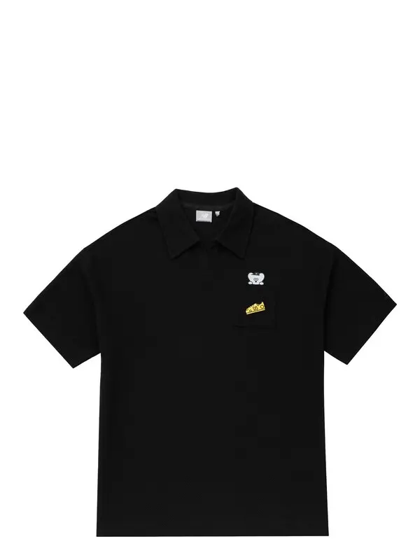 NEW BALANCE X Seiji Andy Polo Tee - Black/white/yellow
