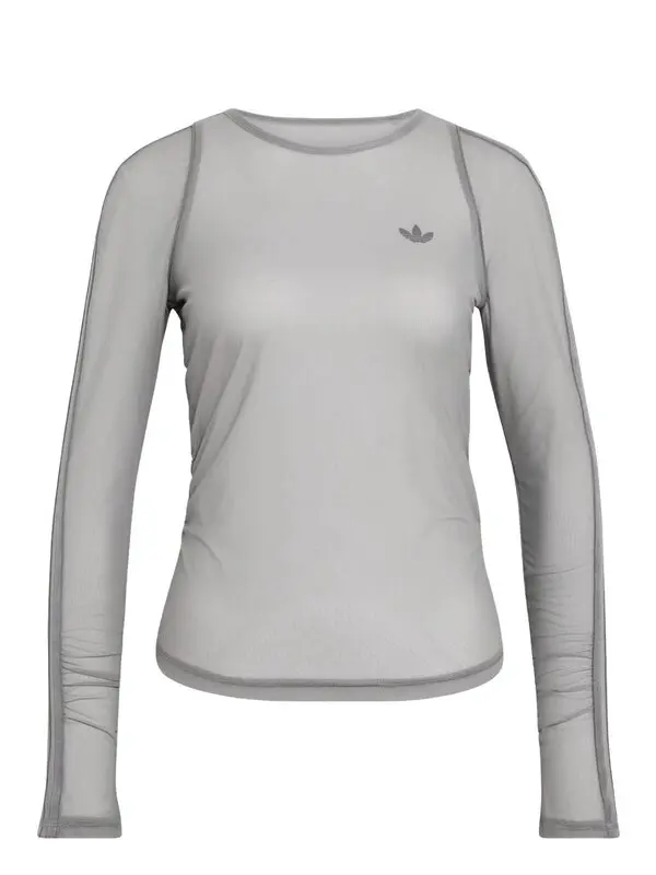 Adidas Long Sleeve Shirt - Grey Three