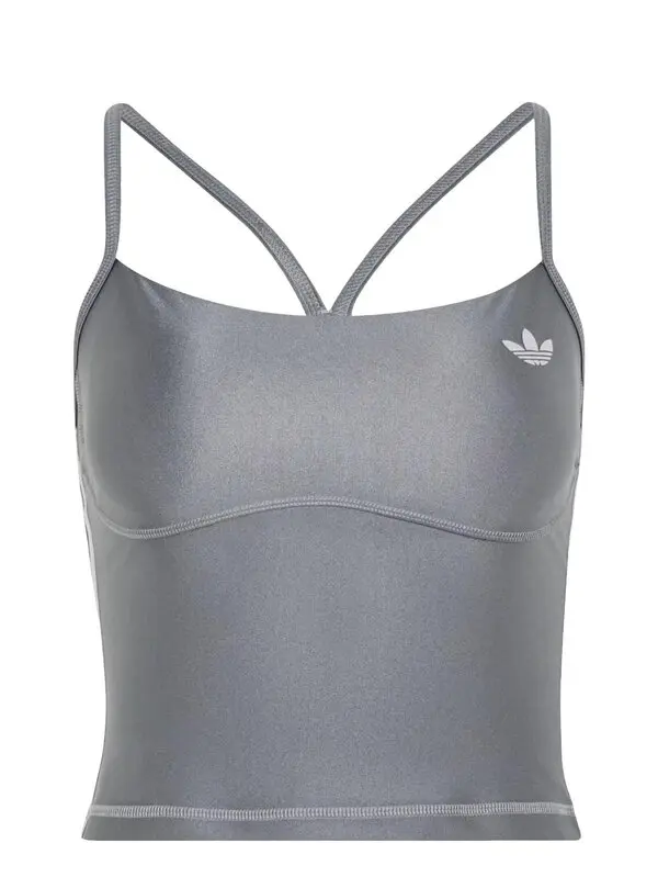 Adidas Tank Top With Padding - Grey Three