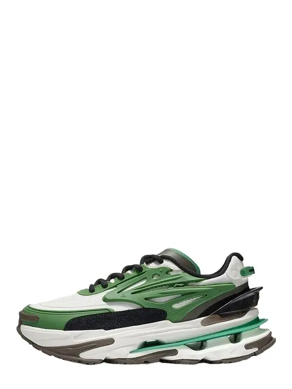 LI-NING Countflow Xingshan "wu Xing" Athletic Sneakers - Black/white/green