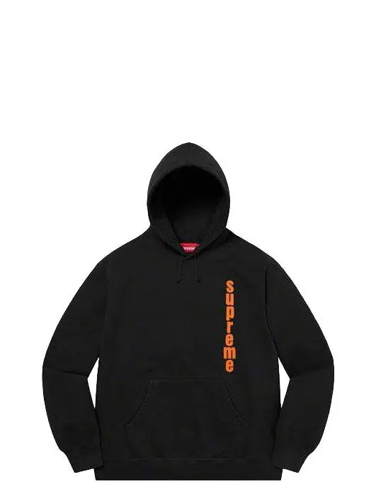 Supreme Invert Hooded Sweatshirt - Black/orange/blue