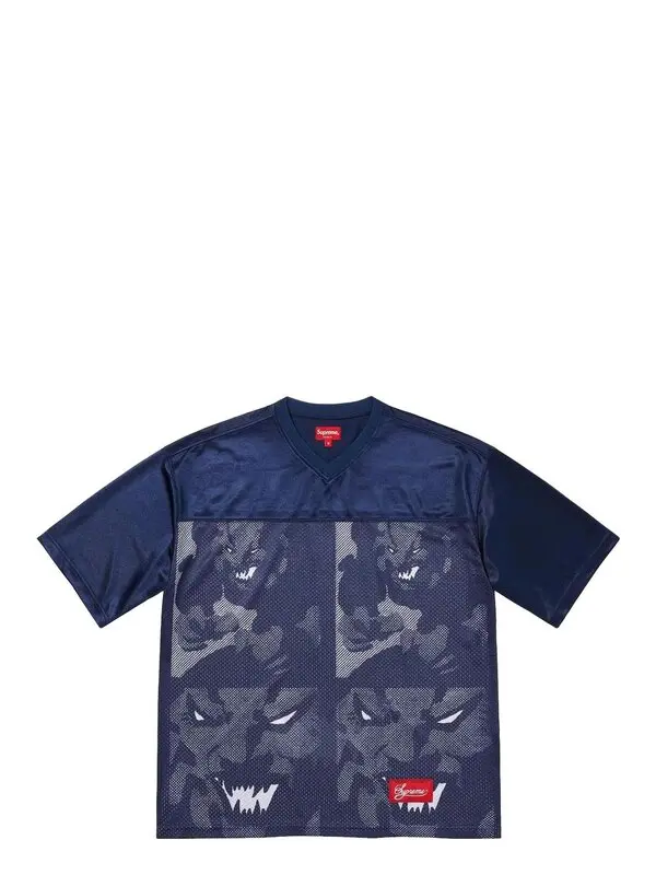 Supreme Ss23 Week9 Ronin Football Jersey - Navy