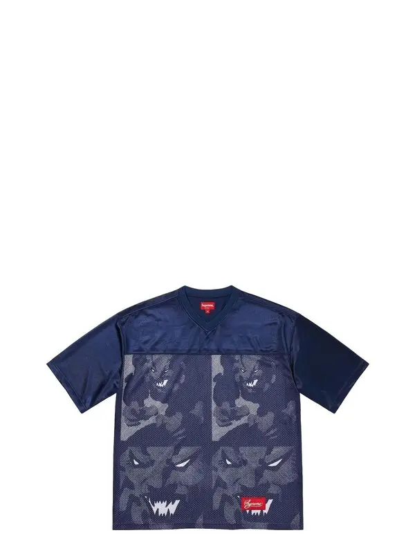 Supreme Ss23 Week9 Ronin Football Jersey - Navy