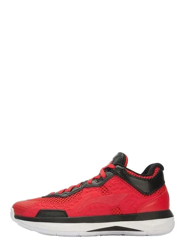 LI-NING Wade All City 4 Mid Top Sneakers - Black/red