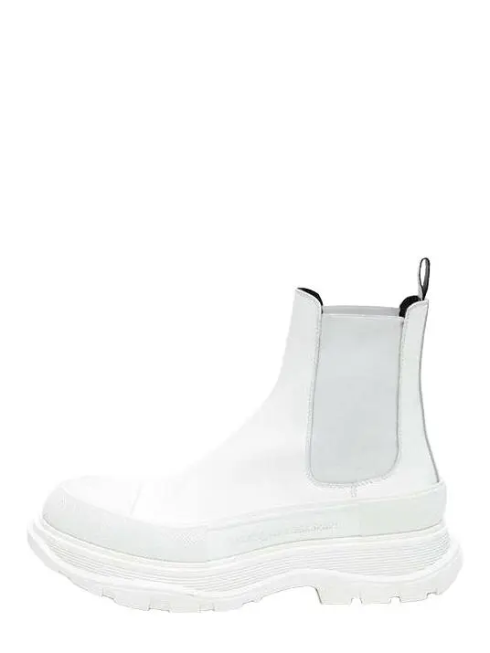 Alexander McQueen Tread Slick Ankle Boot - White