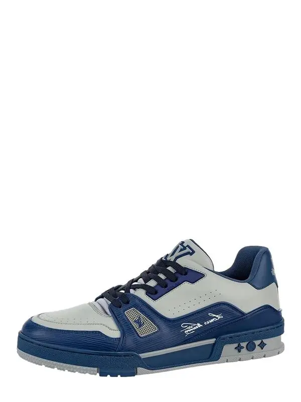 LOUIS VUITTON Trainer Sneakers - Grey/blue