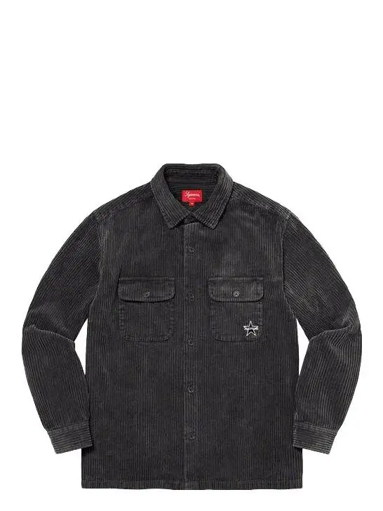 Supreme Corduroy Shirt - Black