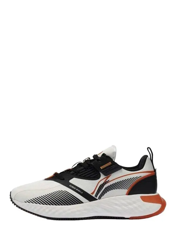 LI-NING Plus Athletic Sneakers - White/black/orange