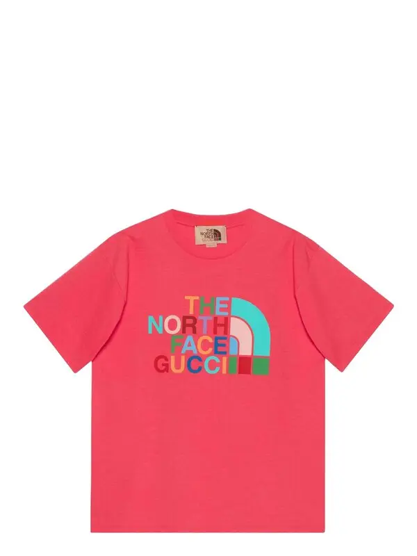 Gucci X The North Face Cotton T-shirt - Pink