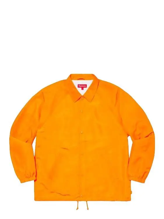 Supreme World Famous Coaches Jacket - Orange/black