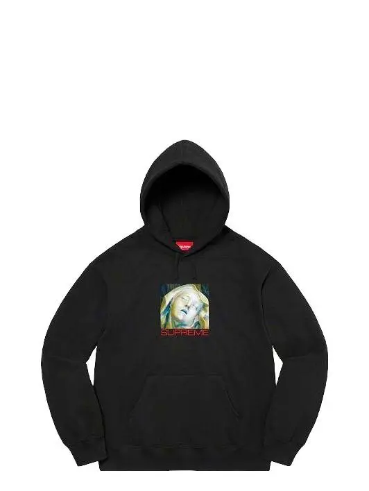 Supreme Ecstasy Hooded Sweatshirt - Black/white
