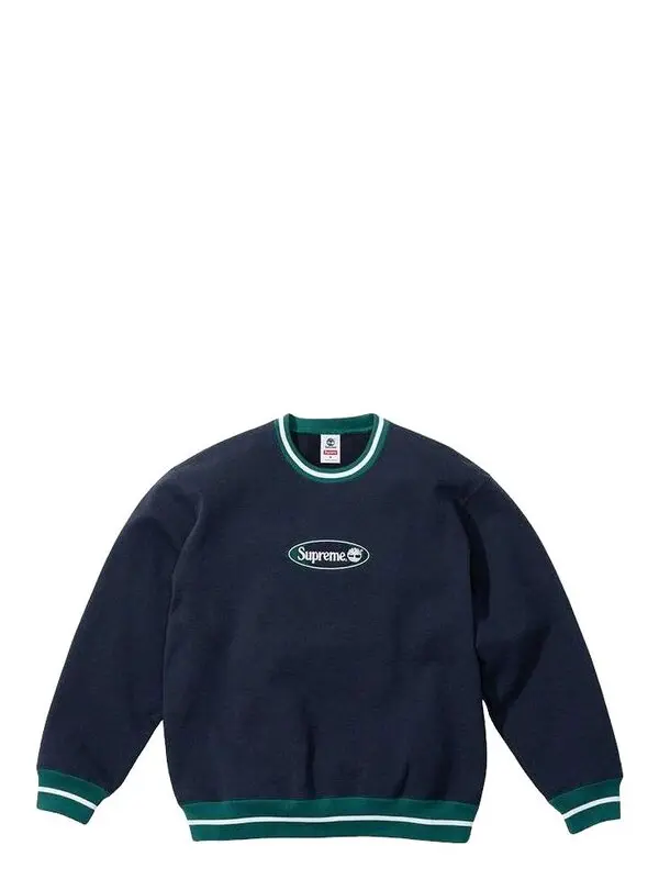 Supreme X Timberland Crewneck - Navy/green