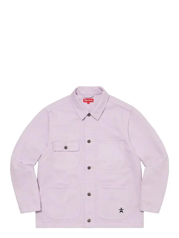 Supreme Denim Chore Jacket - Pink
