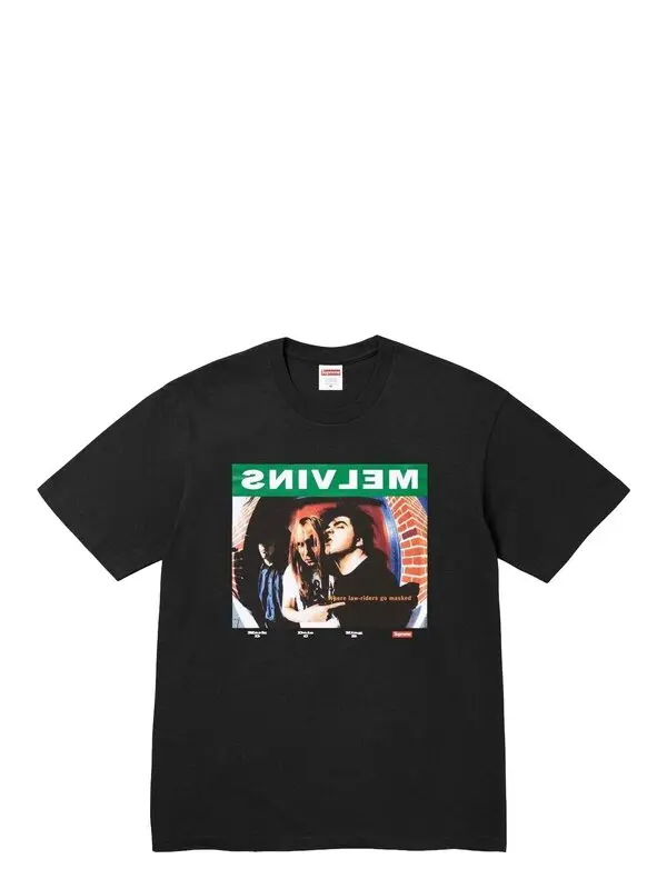 Supreme X Melvins Prick T-shirt 'black Red - Black/red