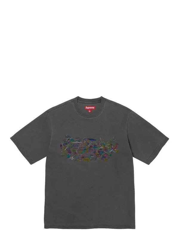 Supreme Machu Picchu T-shirt - Black